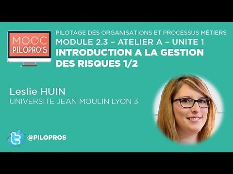 Introduction à la gestion des risques 1/2