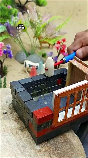 Tiny House on a Giant Rock! Incredible DIY Mini Build 🏠🔥