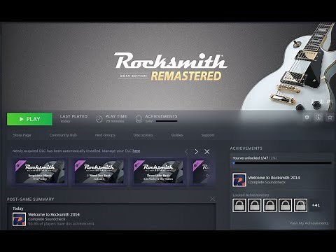 Rocksmith Remastered How To Setup On Windows 10