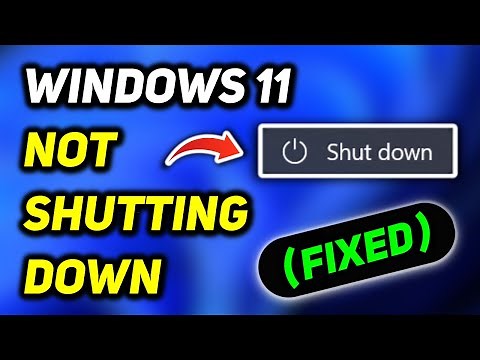 What to Do When Windows 11 Won't Shut Down - (Top 5 Fixes)