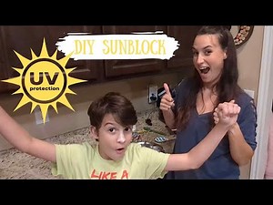 Natural Sun Protection: DIY Homemade Sunblock Tutorial