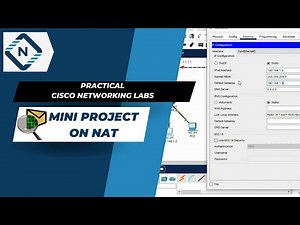 Mini Project on NAT | CISCO Packet Tracer | Video # 44
