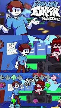 FNF: Vs Nonsense v1.5 // New Cutscenes, Events (Full Mod) #shortvideo #shorts #short