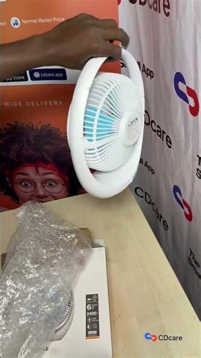 Lontor 7" Rechargeable Mini Fan