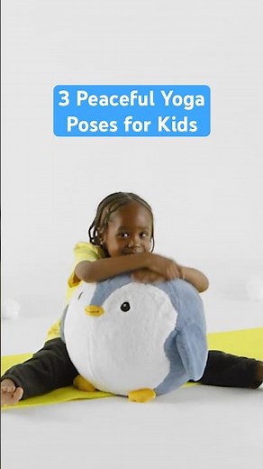 Peaceful Yoga Poses with Tully the Penguin! 🐧
