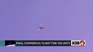 Virgin Galactic launches VSS Unity on final commercial flight