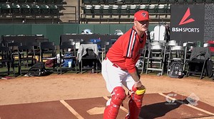 466K views · 7.6K reactions | Head Coach Butch Chaffin of Cookeville Cavalier Baseball highlights the importance of catching the ball at the left shin and tagging at the base. Check out more catcher clips here: https://bit.ly/3eWvUd4 | Baseball Coaches Insider | Facebook