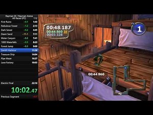 Rayman Arena(PC) - All Races% - 22:05.530 WR