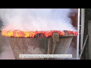 Learn About the Process of Lead Acid Battery Recycling Machine in Five Minutes#leadacidbattery #lead