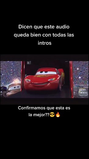 Rayo McQueen Cars Carrera Copapiston Intro Canción