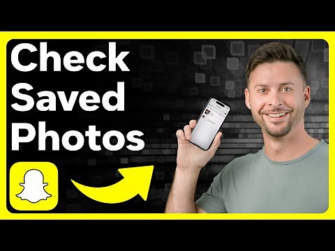 How To Check Saved Photos On Snapchat