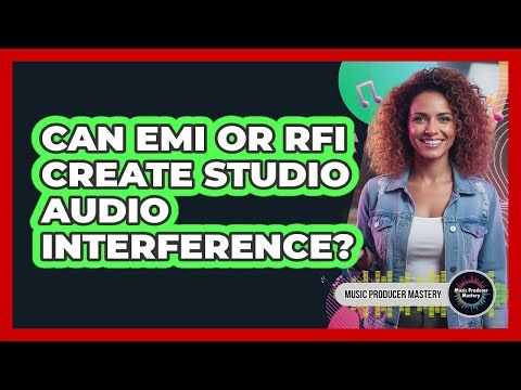 Can EMI or RFI create studio audio interference?