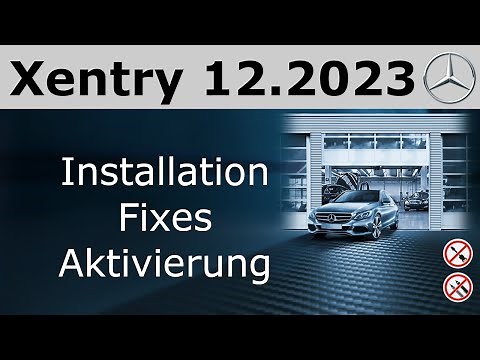 Xentry 12.2023 Full Installation + Fixes + Aktivierung
