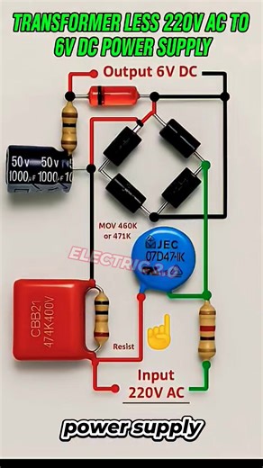 transformersless power supply | Electric 2.0