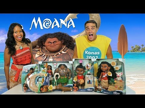 Moana Toy Challenge ! || Toy Review || Konas2002