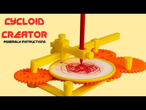 Cycloid Creator- Assembly Instructions V2.0