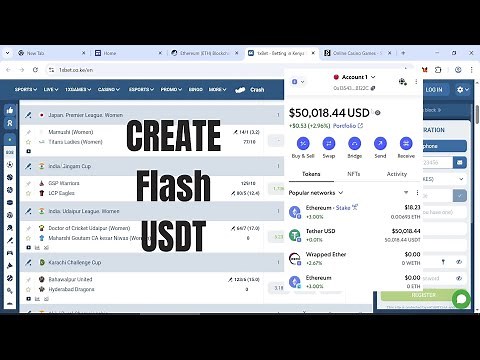 How to Create Flash USDT for Online Gambling – Step by Step Tutorial