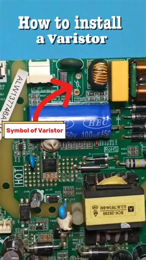 323K views · 4.1K reactions | How to install a varistor? #Reels #viral #diy #creative #electrician #diyprojects #shorts #electronics #audio #repair #ideas #LED #radio #powersupply | Belajar Servis Elektronika | Facebook