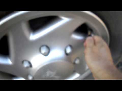 HOW TO RESET TYRE PRESSURE SENSOR TPMS ON FORD E250 WITH NO TOOLS