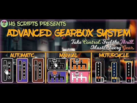 FiveM Advanced Gearbox System [Standalone]