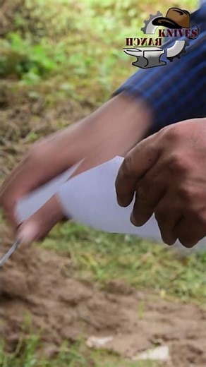 Testing EDC Size with Damascus Steel Power Testing a 6 Inch Skinner | Knives Ranch