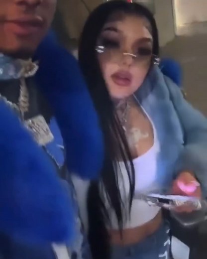 18K views · 284 reactions | Blueface and Jaidyn went on a dinner date after their No jumper interview | BLUE FACE New | Facebook
