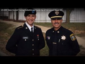 US ARMY Basic Combat Training Graduation and Family Day at Fort Leonard Wood, MO