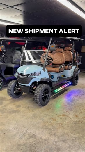 🔥 New VERDI Shipment Just Landed! 🔥 Our newest batch of Verdi 4 2 Six-Seaters is officially HERE — and these things are loaded. If you’ve been waiting on the next wave… this is it. 💚 What Every Verdi Comes With: • 150Ah Lithium Battery (only size available right now — long-range beast) • Lifted with fender flares • 23” tires / 14” wheels • Two LED backlit Bluetooth speakers • On-dash display • Rear flip seat • 4 forward seats 2 rear-facing 💵 Price: • $10,995 for our standard 150Ah Verdi buil