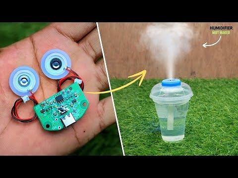 How To Make Humidifier At Home | Homemade Mist Maker