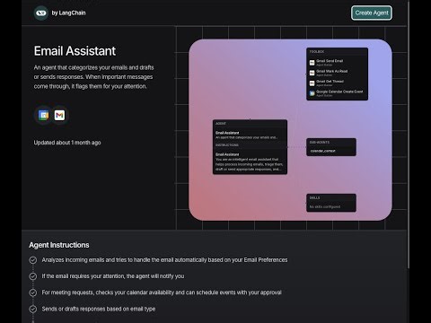 How I built an AI agent to automate my emails with LangSmith Agent Builder