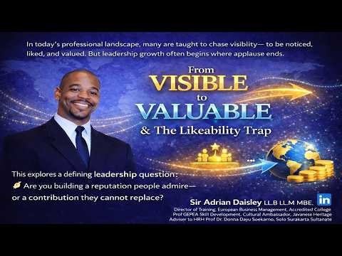 Seen or Significant The Leadership dilemma for Professionals and Expats