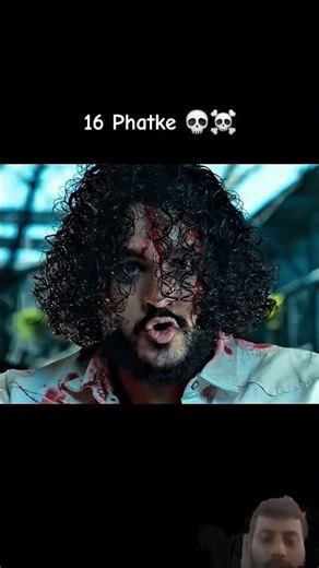 16 Phatke😤 aur 1/2 Litre Khoon🩸": Scene ki sabse iconic line😤