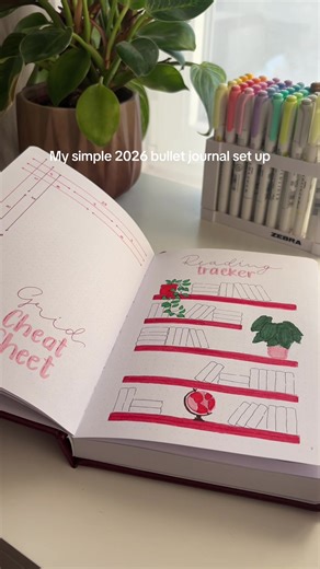 Simple 2026 Bullet Journal Setup Ideas