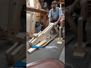 How to assemble Tom's shaving horse