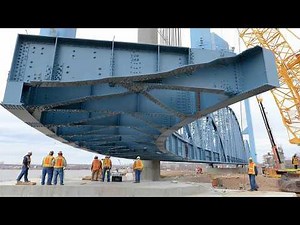 Largest Cable Stayed Bridge Construction Process | Epic Heavy Duty Bridges Construction Technology