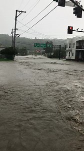 46K views · 207 reactions | Streets flooded in downtown Barre around 5 p.m., via Vermont Public's Pete Hirschfeld. https://www.vermontpublic.org/local-news/2023-07-10/flooding-hits-vermont-communities-hard-and-its-not-over-yet | Vermont Public | Facebook