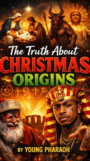 The Truth About Christmas Origins - Young Pharaoh Young Pharaoh exposes the elite propaganda of the 1800s by pulling the mask off of the poets and the “gentlemen” who sat in dark rooms writing the script that currently governs households every December. Full Video @: Patreon.com/ThePyramidArchive | Pyramid Archive