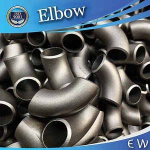 [Hot Item] Carbon Steel Elbow Dimensions ASTM Wpb Pipe Fitting ASME B16.9 90deg/45 Deg Sr/Lr Carbon Steel Elbow
