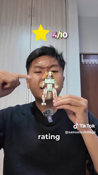 Rakit LEGO Robot Ninjago: Dari Kecil ke Besar!