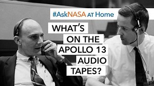 77K views · 3.9K reactions | What’s on the Apollo 13 audio tapes? Nearly 7,200 hours of Apollo 13 Mission Control audio is now available at apolloinrealtime.org/13/. Website creator and NASA's Johnson Space Center contractor Ben Feist helps us step back in time in a special #AskNASA at Home episode: https://youtu.be/xuJDB5MrKAQ | NASA - National Aeronautics and Space Administration | Facebook