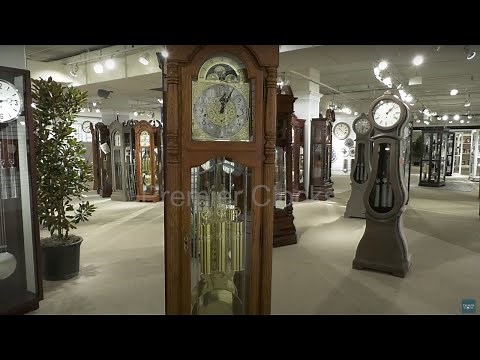 Ridgeway Primrose Grandfather Clock 2582 Made in USA at Premier Clocks