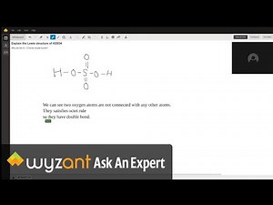 Explain the Lewis Structure of H2SO4