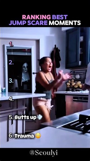 Ranking Best Jump Scare Moments😳 #scary #ranking #shorts
