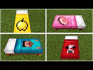 HOW TO MAKE CUSTOM MINECRAFT BED SHEETS!! (Addon Creation)