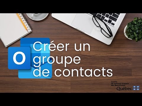 Créer un groupe de contacts - Microsoft Outlook