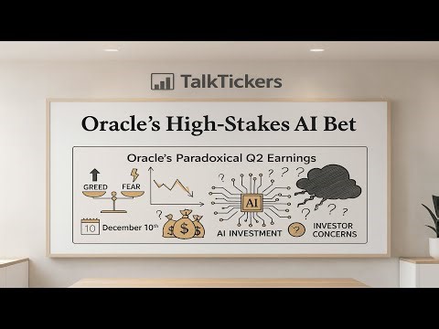 Oracle Q2 Earnings Shock: AI Bets Surge but Stock Tanks 11%
