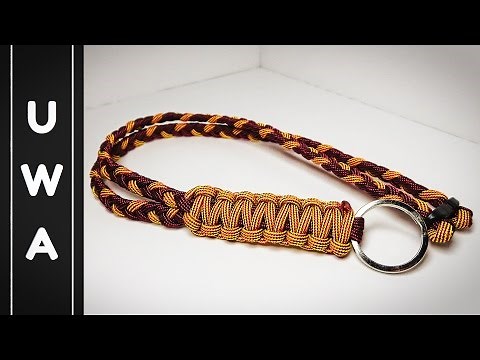 How to make The Desert Paracord Lanyard/KeyChain [UWA ORIGINAL] [Tutorial]