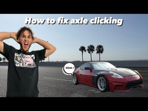 370Z / G37 Rear Axle Clicking | How to fix with Kawasaki Axle Nut