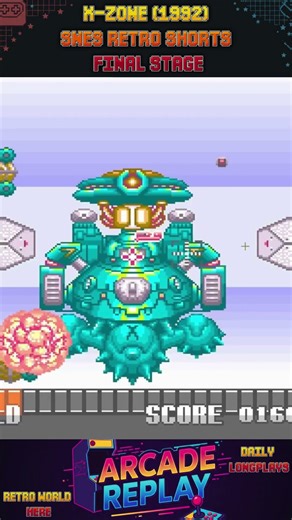 🎮 X-Zone (1992) – SNES Retro Shorts | Final Stage #retroshorts #snesarchive