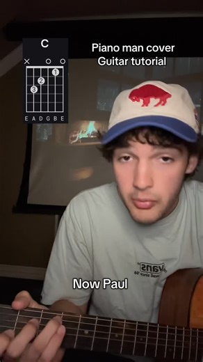 Mason Engler on Instagram: "Piano man cover and guitar tutorial with chords #music #singing #guitar #coversong #songcover #guitarplayer #musictutorial #tutorial #billyjoel"